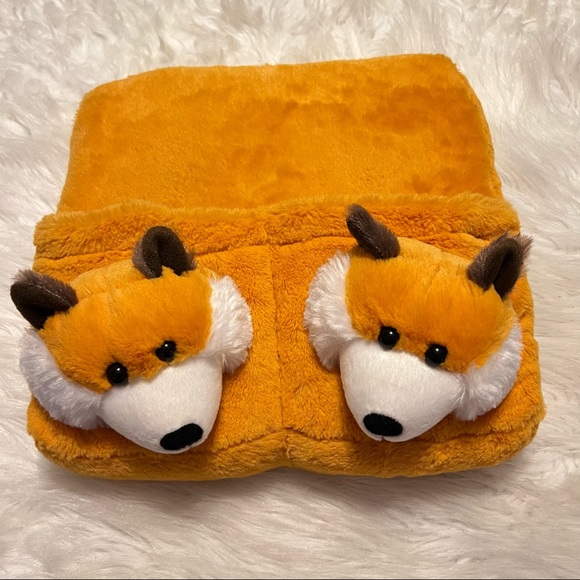 Other | Fox Plush Foot Massager Relaxing Vibrations Battery Operated ...